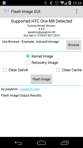 [APP] Flash Image GUI - Flash Kernels and Recoveries from normal ...